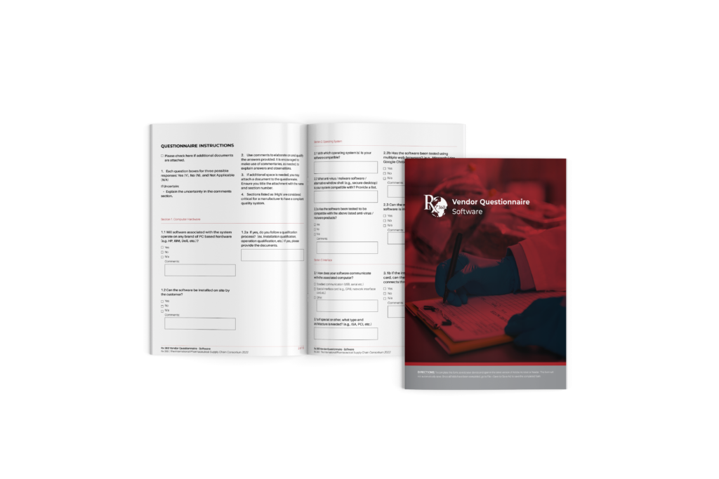 Rx-360 Vendor Questionnaire Software - Rx-360 - The International ...